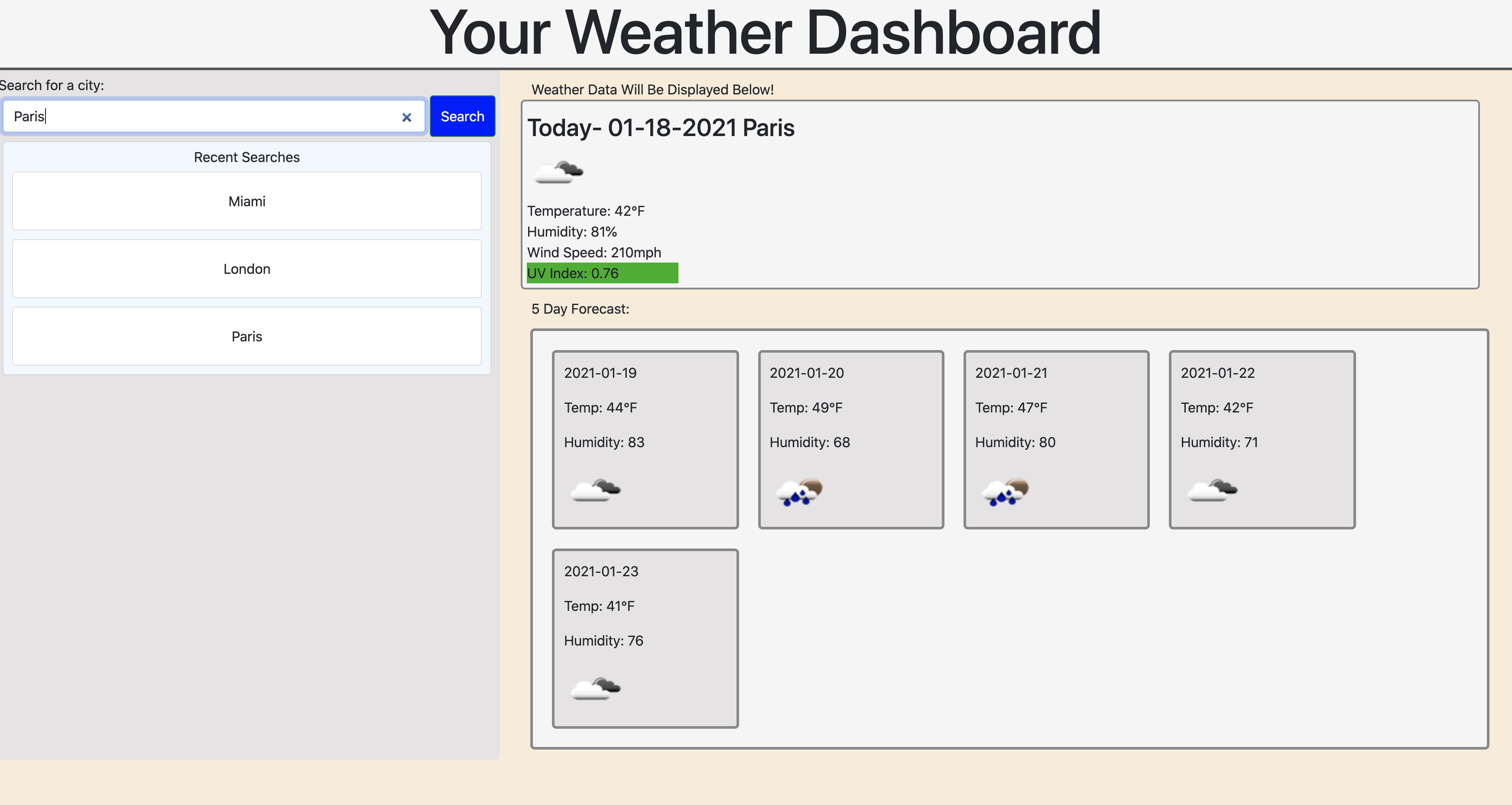 Clayton Parros Portfolio